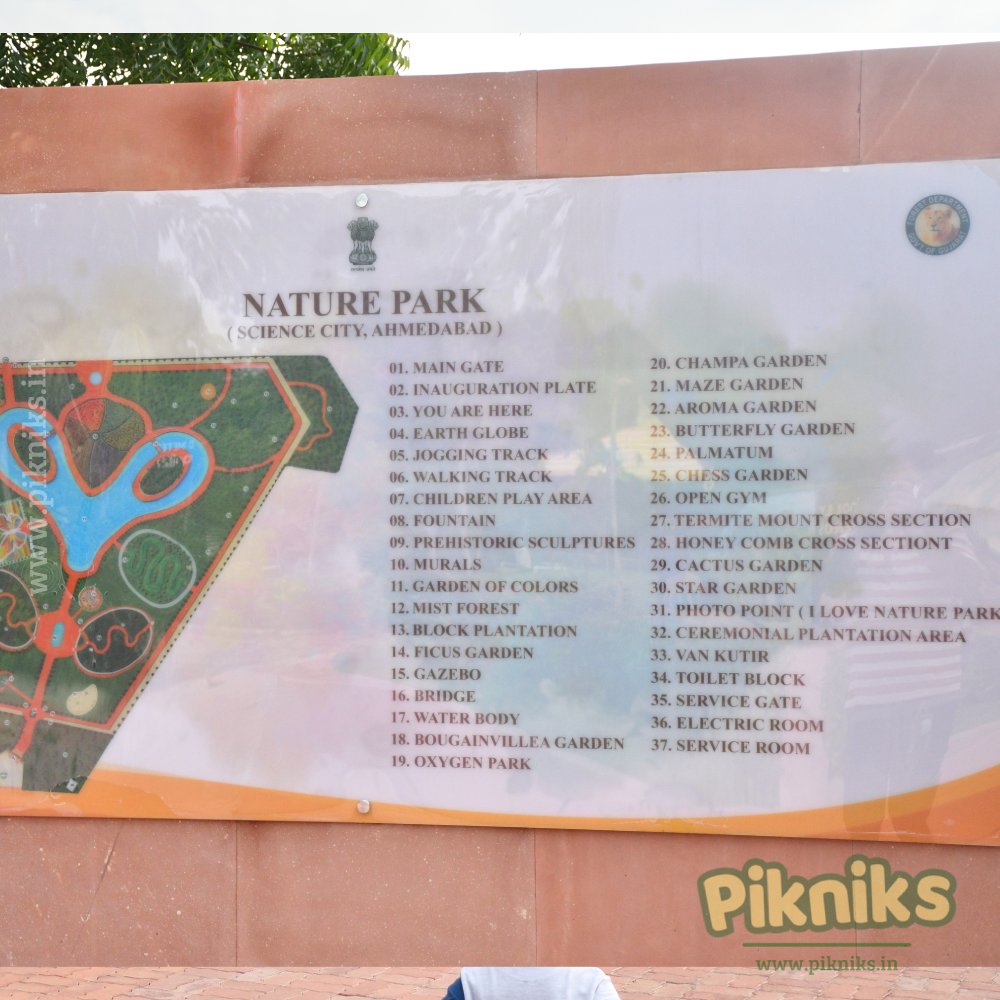 Nature Park Map - My Ahmedabad