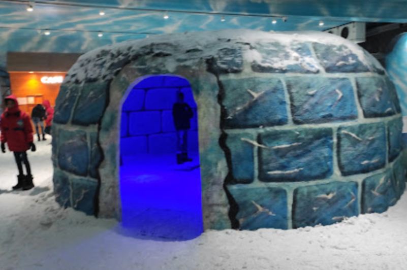 Snow World Ahmedabad With Magical Snowfall -Ahmedabad 1 Mall