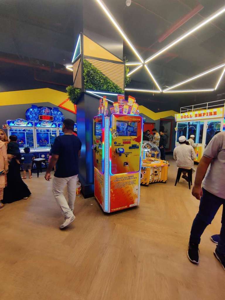 Timezone Gamezone at Palladium Mall Ahmedabad - Fun place
